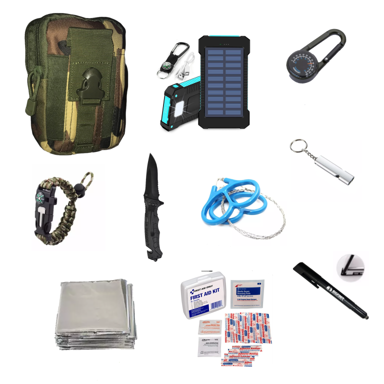 Survival Kit with Power Bank - Bigfoot Outdoor and Survival Equipment
